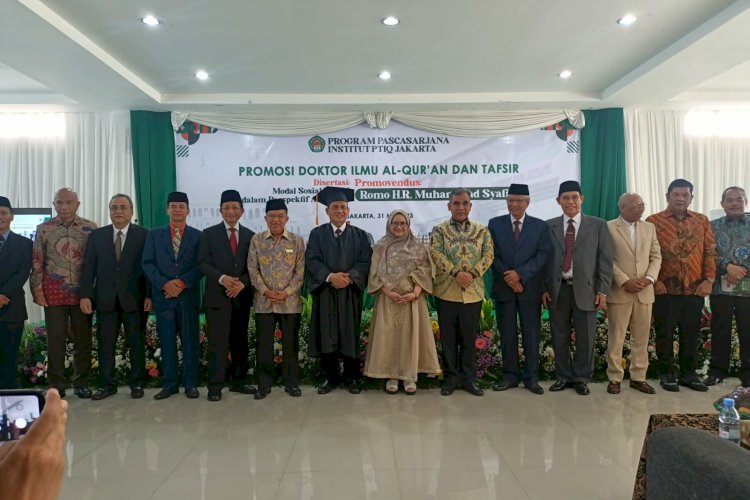 Ahamad Muzani Ucapkan Selamat Atas Promosi Doktor Romo Muhammad Syafii ...