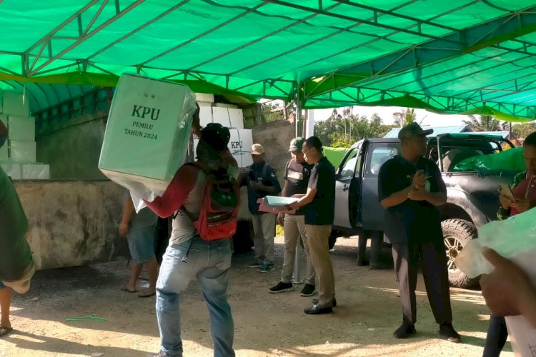 Hari ke- 4, Logistik Pemilu di Boven Digoel telah Bergeser ke 19 ...