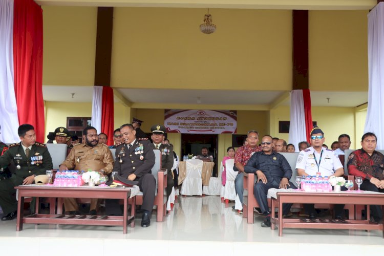 Ketua DPRD Boven Digoel: Momentum HUT Bhayangkara Sebagai Sarana Refleksi Pengabdian Polri ...