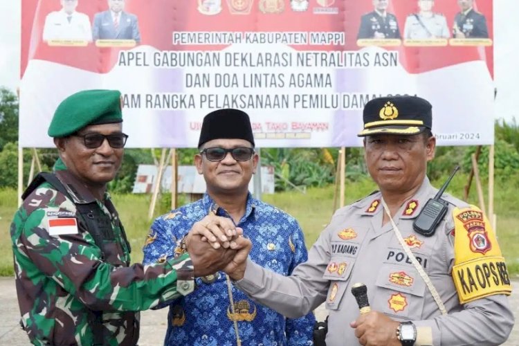 Pj. Bupati Mappi Tekankan Netralitas ASN dalam Pemilu 2024 - RMOLPAPUA.ID